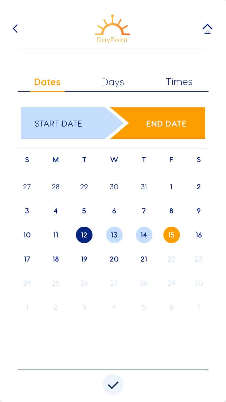 DayPoint | Time Tracking App Case Study