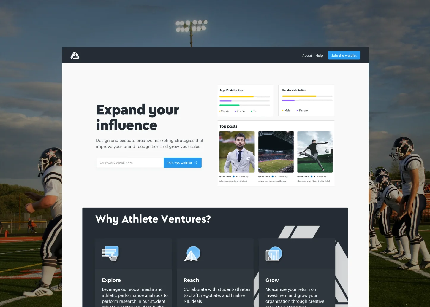 Athlete Ventures | NIL Platform Case Study